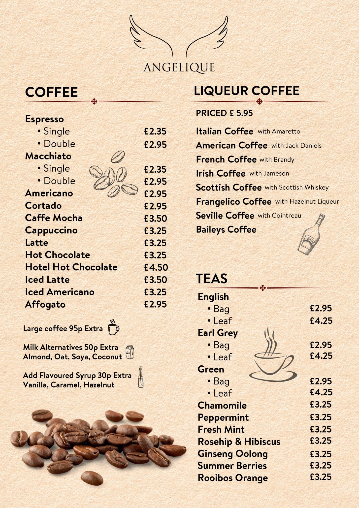 Desserts – Angelique Restaurant